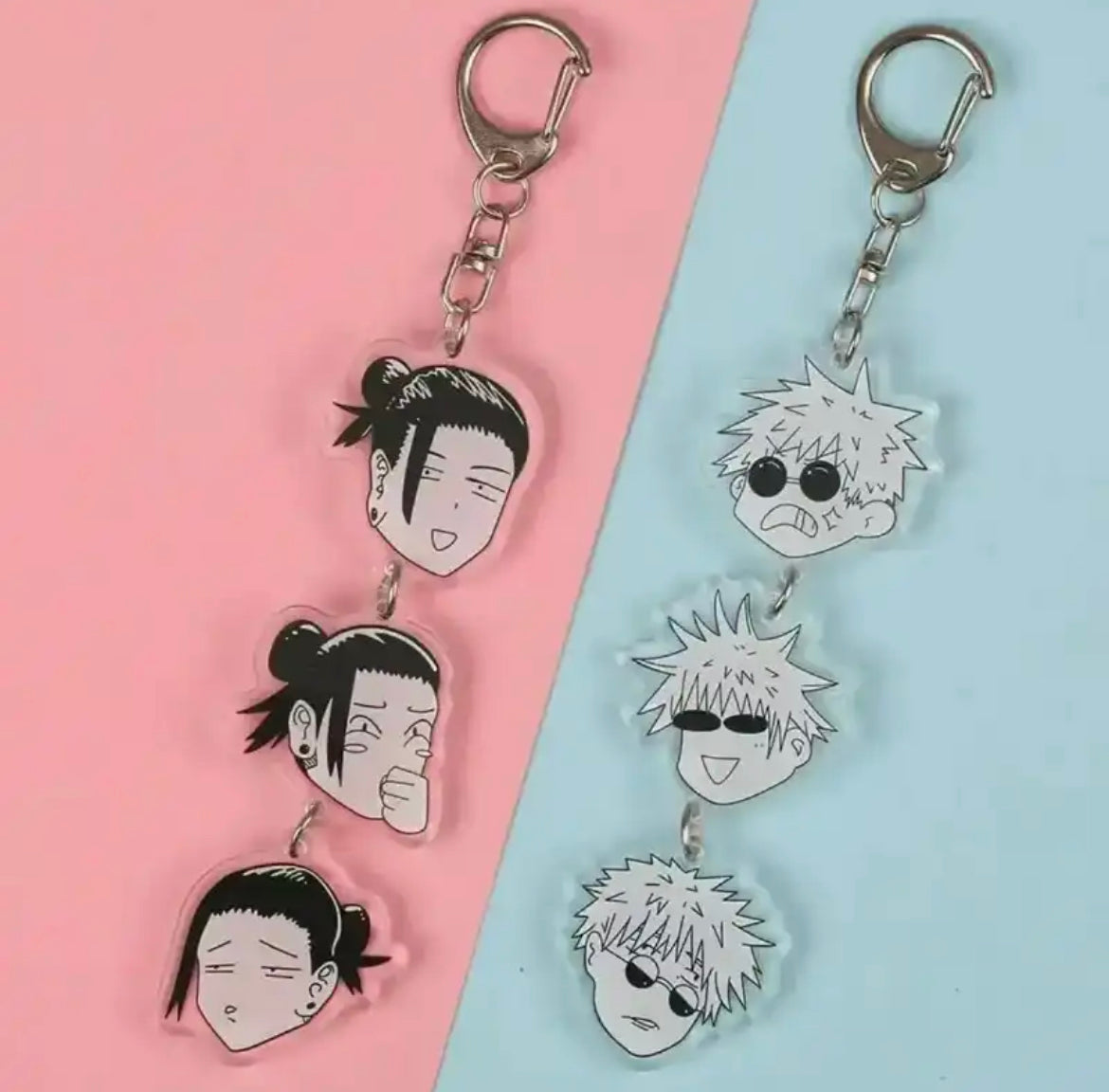 Gojo-Geto Keychains – Animelb